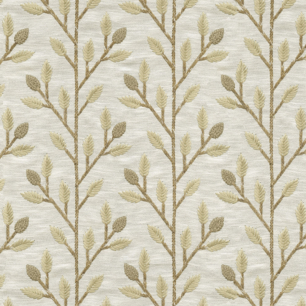 P/K Lifestyles Wheat Field Embroidery - Flax 471571 Upholstery Fabric ...