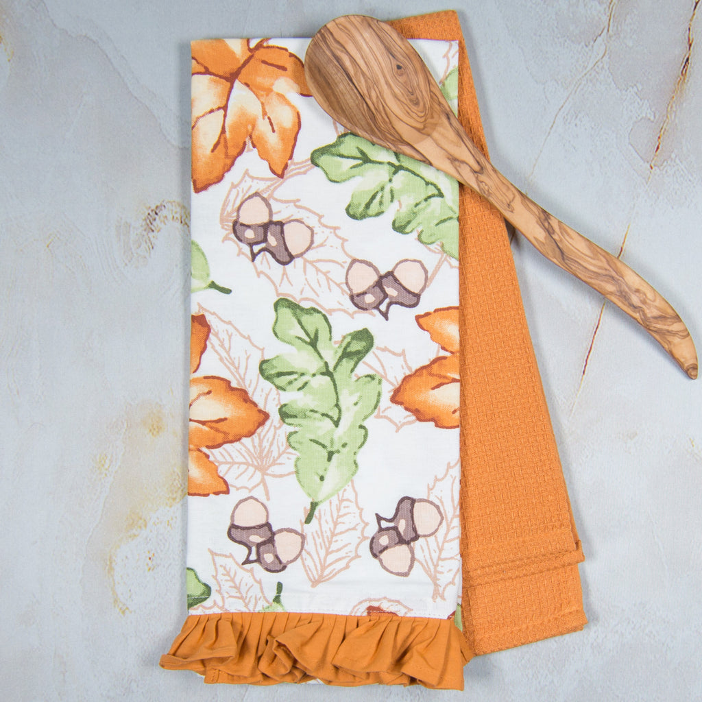 Tea Towel Set of 2 - Fall Leaves – CoCo B. Kitchen & Home
